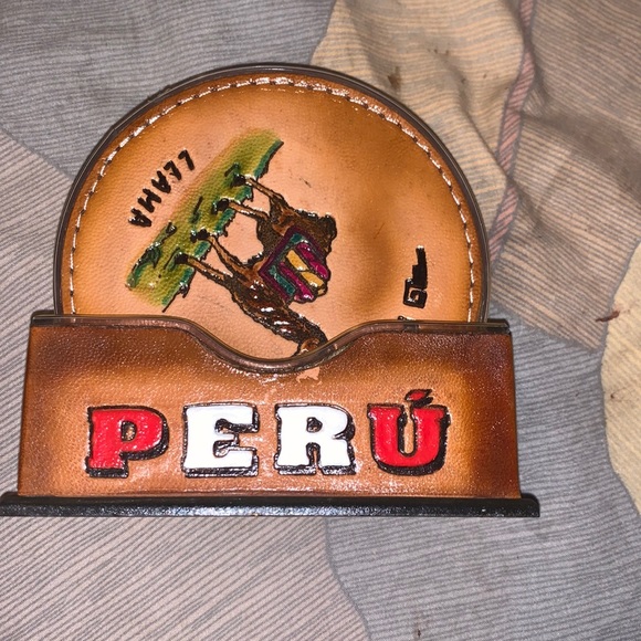 Dining | Vintage Handmade Peru Coaster Set | Poshmark
